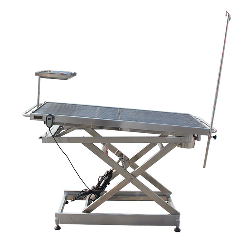 Stainless Steel Veterinary Operation Table Uzzpjs-02 - www.uzzpets.com